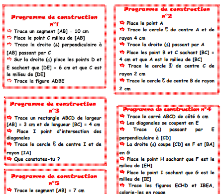 Programmes de construction – La classe coopérative en CM1 et CM2